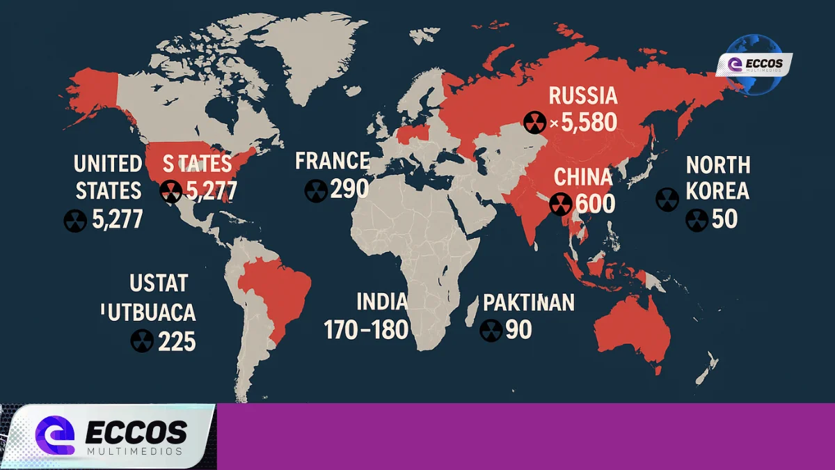 Alarma nuclear global: más de 12.000 ojivas en manos de solo nueve ...